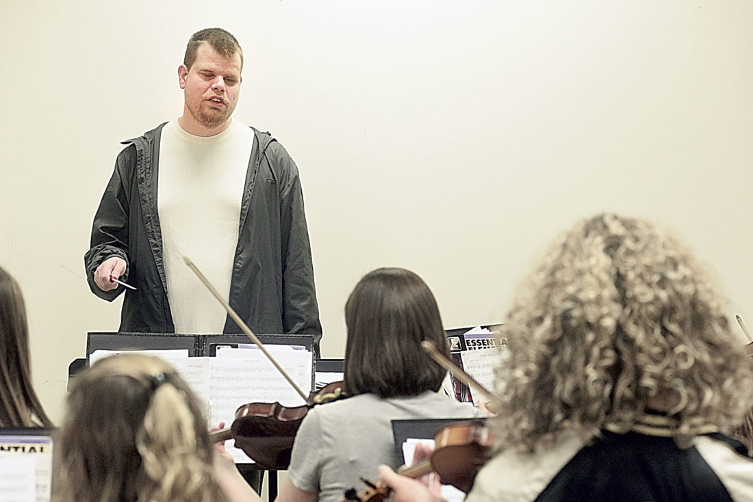Williamstown High School substitute Kyle Conley teaches by sound | News ...